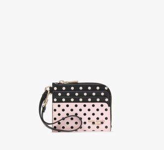Kate Spade New York Devin Breezy Kartenetui Mit Punktmuster Und Handschlaufe