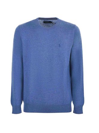 Polo Ralph Lauren Pull Col Rond - Bleu