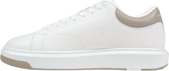 A|X Armani Exchange Homme, Chaussures, Beige, Taille: 40 EU Leather Baskets