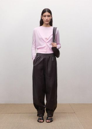 Mango Cardigan 100 % laine rose - Femme - XS - MANGO