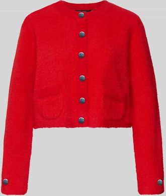 Betty Barclay Regular Fit Strickjacke mit Rundhalsausschnitt