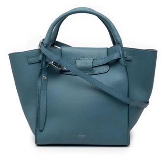 Celine Pre-owned The Big Bag - Femme - Pre-owned - Bleu - Taille: ONE Size