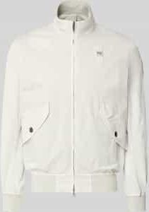 Blauer Jacke mit Zweiwege-Rei&szlig;verschluss Modell Badger