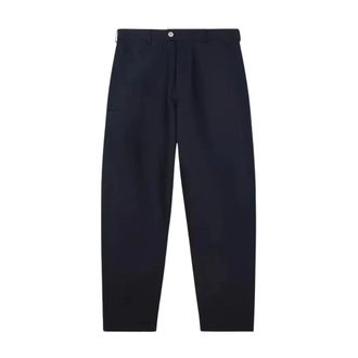 Kenzo Pantalon droit de travail fusel&eacute; - Homme - Pantalons - Noir - Taille: W40