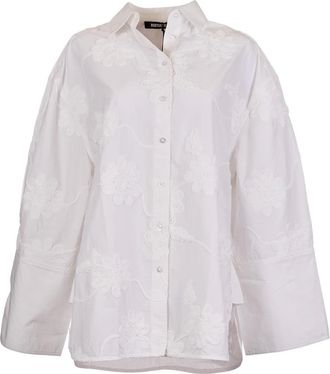 Rotate Rotate Birger Christensen, Femme, Blouses et Chemises, Blanc, Taille: 36 FR Chemises