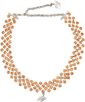 Blumarine Femme, Accessoires, Orange, Taille: ONE Size 2W396A A2139 Necklace