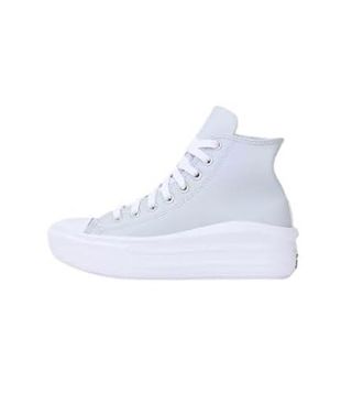 Converse Baskets Chuck Taylor all Star Move Platform Leather Glace pour femme 40, gris, 40 EU