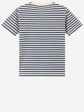 Stone Island Boys Kids Cotton T-Shirt Multicolour T-Shirts And Polos