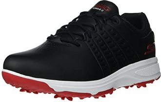 Skechers Homme Torque Waterproof Golf Shoe Chaussure, Semelle Noir/Rouge, 43 EU