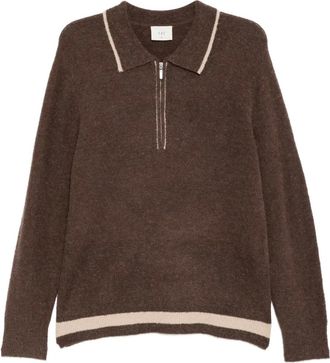 CHÉ Studios pull Lazarus à fermeture zippée - Marron