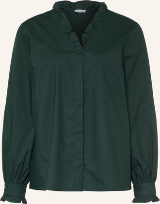 More & More More & More Bluse Mit R&uuml;schen gruen