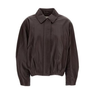 Arma Femme, Vestes, Brun, Taille: 34 FR Giacca corta dal taglio squadrato