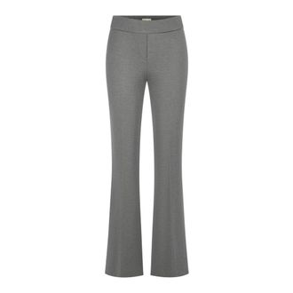 Seductive Leichte Jersey Nanou Weite Hose - - Trousers - Damen - Grau - 2XL
