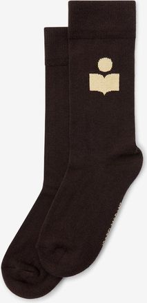 Isabel Marant Chaussettes Siloki - Femme - Chocolat - - Isabel Marant