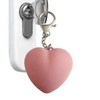 Generic Porte-clés lumineux pour sac à main - Lampe LED en forme de coeur | Lampe porte-clés avec capteur tactile - Pour la sécurité, les coureurs, le travail