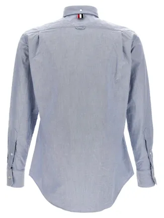 Thom Browne Mens Blue Cotton Blouse