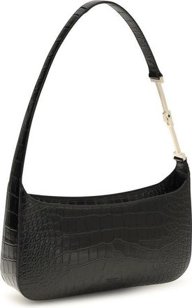 Tom Ford Calfskin Leather Shoulder Bag - Black