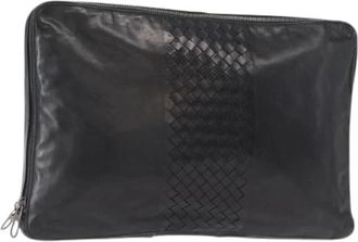 Bottega Veneta Sac pochette Pre-owned - Femme - Pre-owned - Noir - Taille: ONE Size