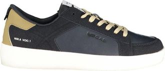 Gas Blau Polyurethan Herren Sneaker