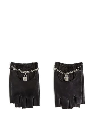 Karl Lagerfeld gants K/Autograph - Noir