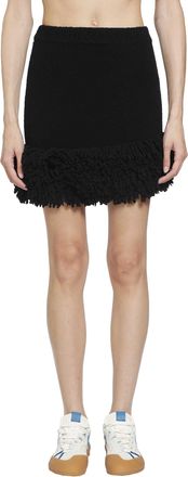 Loewe Wool Blend Mini Skirt