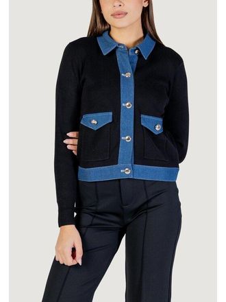 Morgan Strickjacke 251-MNAKI Schwarz Regular Fit