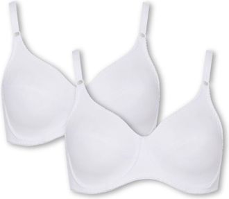 Beedees BH B&uuml;gel-BH RocknRoll W (2-er Pack) Doppelpack, 100% Baumwolle