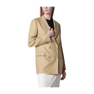 Tagliatore Femme, Vestes, Beige, Taille: 38 FR Jasmine Blazer