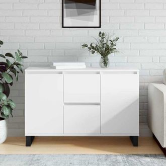 vidaXL Buffet blanc 104x35x70 cm bois ding&eacute;nierie