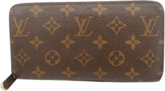 Louis Vuitton unisex, Pre-owned, Brun, Taille: ONE Size Pre-owned Vintage Long Wallet (bi-fold)