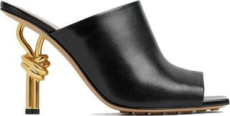Bottega Veneta Femme, Chaussures, Noir, Taille: 37 1/2 EU Knot Mule