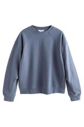 Next Rundhalspullover Weiches lang&auml;rmeliges Sweatshirt (1-tlg)