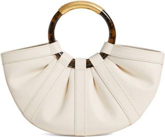 Coccinelle Femme, Sacs, Beige, Taille: ONE Size Shell Medium Shoulder Bag