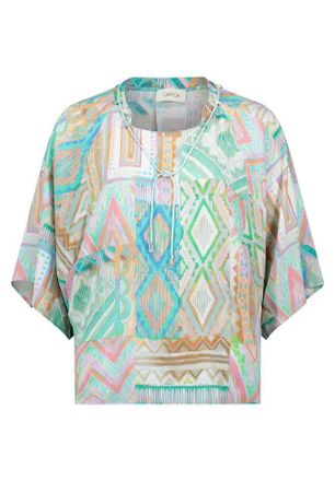 Cartoon Schlupfbluse Damen mit Muster