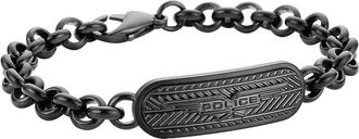 Police Police Herren Armband Edelstahl Grau Onset Pj.26402Bsu/02 - - Accessories - Herren - Schwarzk - ONE SIZE