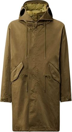 C.P. Company C.p. Company, Homme, Vestes, Vert, Taille: XL Micro Kei Explorer Fishtail Parka