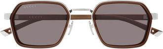 Gucci Herren, Accessories, Braun, 51 MMGr&ouml;&szlig;e