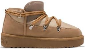 D.Franklin Bottes pour Femmes Style Australien Nordic Trk Bas Beige - Bottes pour Femme - Mode d&eacute;contract&eacute;e - Taille (39) - Mod&egrave;le nordic trk