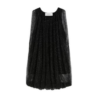 Max Mara Nodo Mesh Top - - Tops - Damen - Schwarzk - L