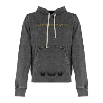 Diesel Ginn Hood Hoodie - - Sweatshirts & Hoodies - Herren - Grau - M