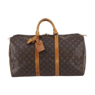 Louis Vuitton unisex, Pre-owned, Brun, Taille: ONE Size Sac de voyage Keepall Pre-owned