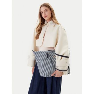 Tommy Hilfiger Handtasche Tommy Hilfiger Poppy Summer Tote AW0AW17203 Dunkelblau