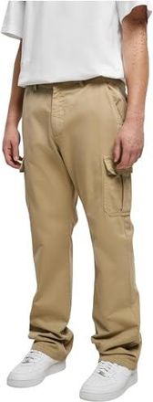 Urban Classics Pantalon Cargo à Jambes Droites, Beige Union, 44 cm Homme