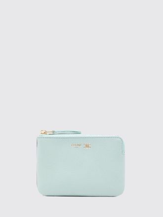 Celine Geldb&ouml;rse Damen Farbe Blau