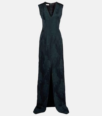 Dries Van Noten Robe aus Jacquard