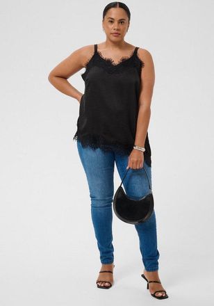 Kaffe Curve Blusentop &Auml;rmellose Bluse KCjanie Gro&szlig;e Gr&ouml;&szlig;en