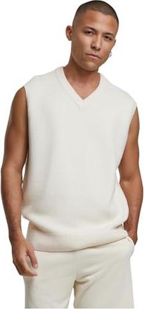 Urban Classics Tb6748-knitted Vest T-Shirt, Sable Blanc, XXXXL Homme