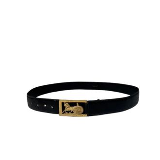 Celine Ceinture en cuir Pre-owned - Femme - Pre-owned - Noir - Taille: ONE Size