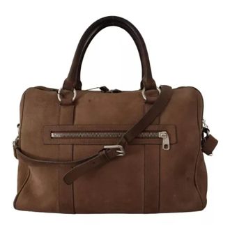Dolce & Gabbana Pre-owned Cuir sacs-de-voyage - Femme - Pre-owned - Brun - Taille: ONE Size