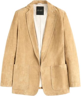 Fay Femme, Vestes, Beige, Taille: 46 FR Blazers